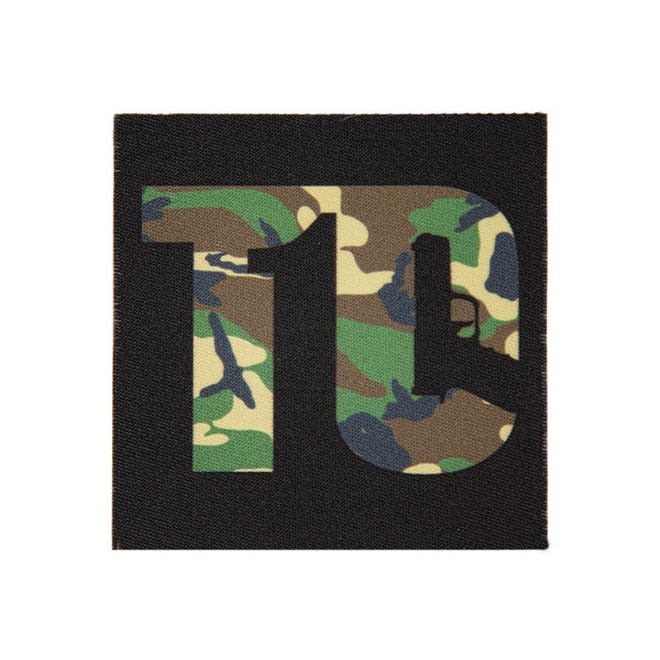 Durable Fabric Sticker – T1C Woodland Camo Edition | Tier 1 Concealed