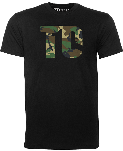 T1C - WOODLAND LOGO T-SHIRT | Tier 1 Concealed
